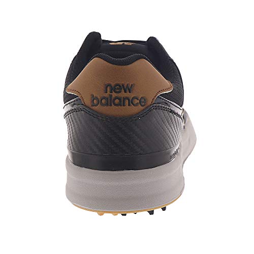 New Balance Men's 574 Greens Golf Shoe, Black, 10.5 Wide