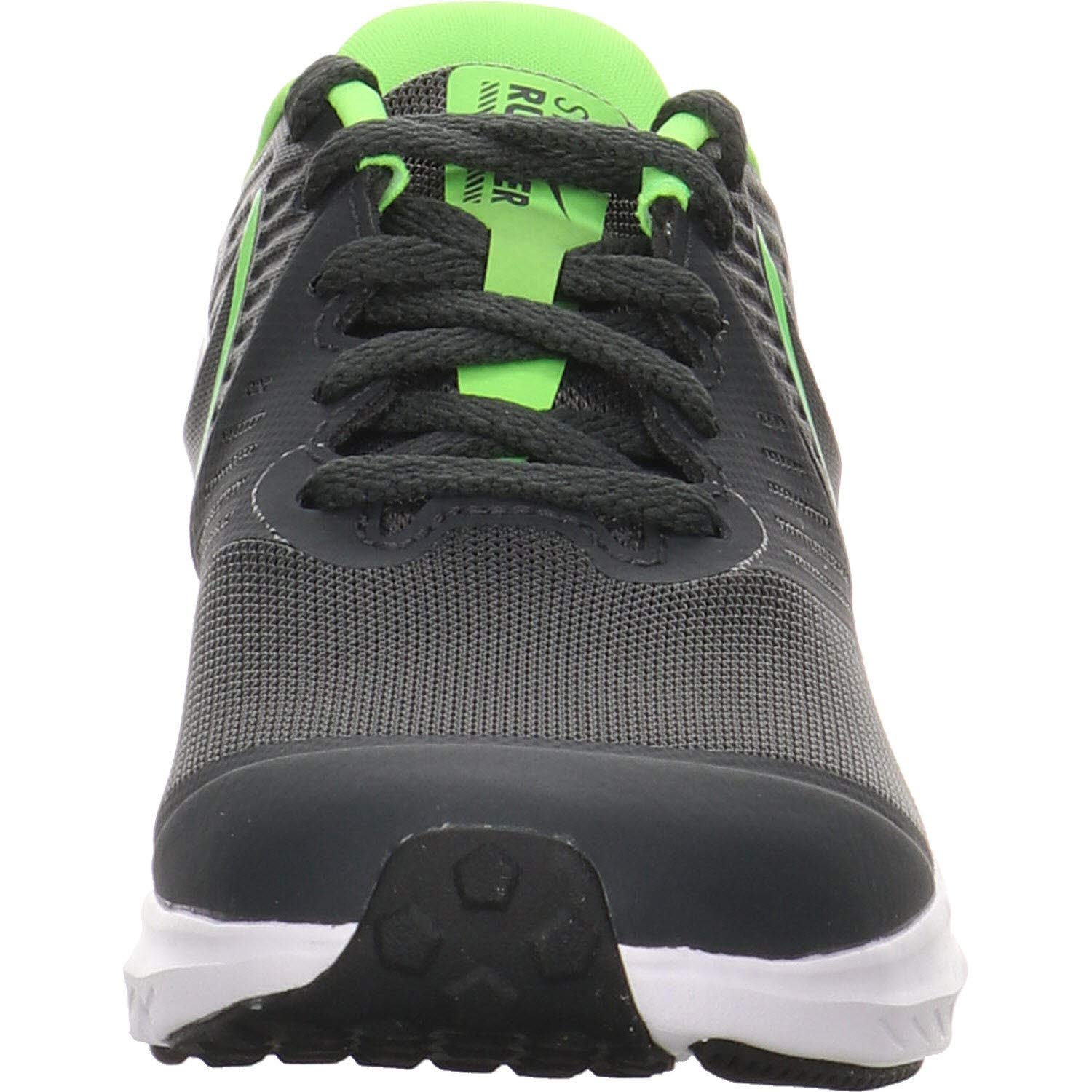 Nike Unisex-Child Star Runner 2 (GS) Sneaker, Anthracite/Electric Green-White, 7Y Youth US Big Kid