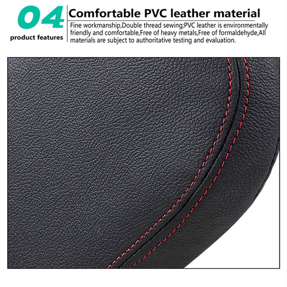 Ovyuzhen Car Headrest Pillow,Car Neck Pillow Head, Shoulder Sleep Cushion Car Side Pillow for Adults Elders Kids and Passenger