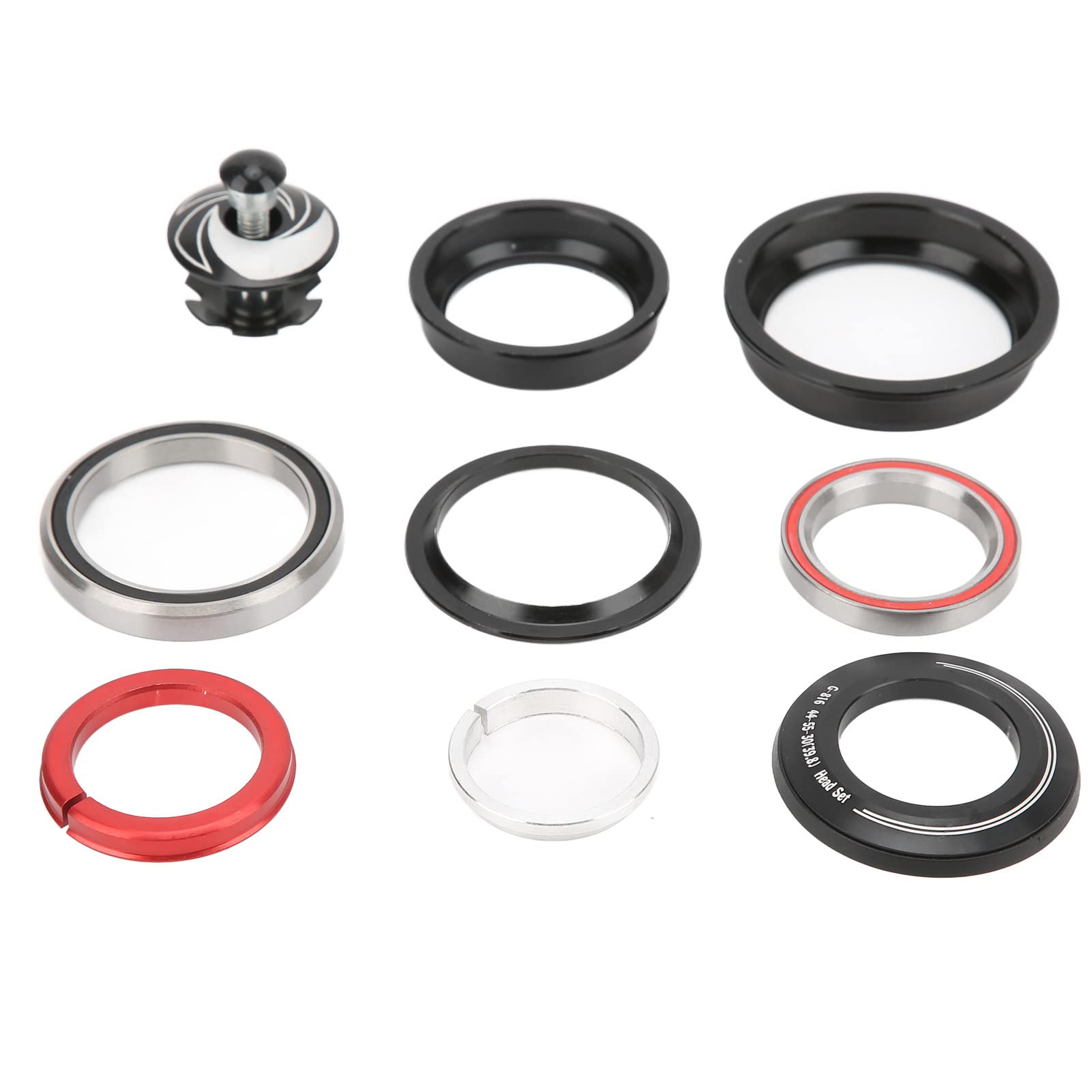 Threadless Headset, Lightweight Bearings Headset Anti Rust Durable for Mountain Bike for Road Bike