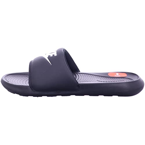NIKE Men's Victori One Slide Trail Running Shoe, Black White Black, 9