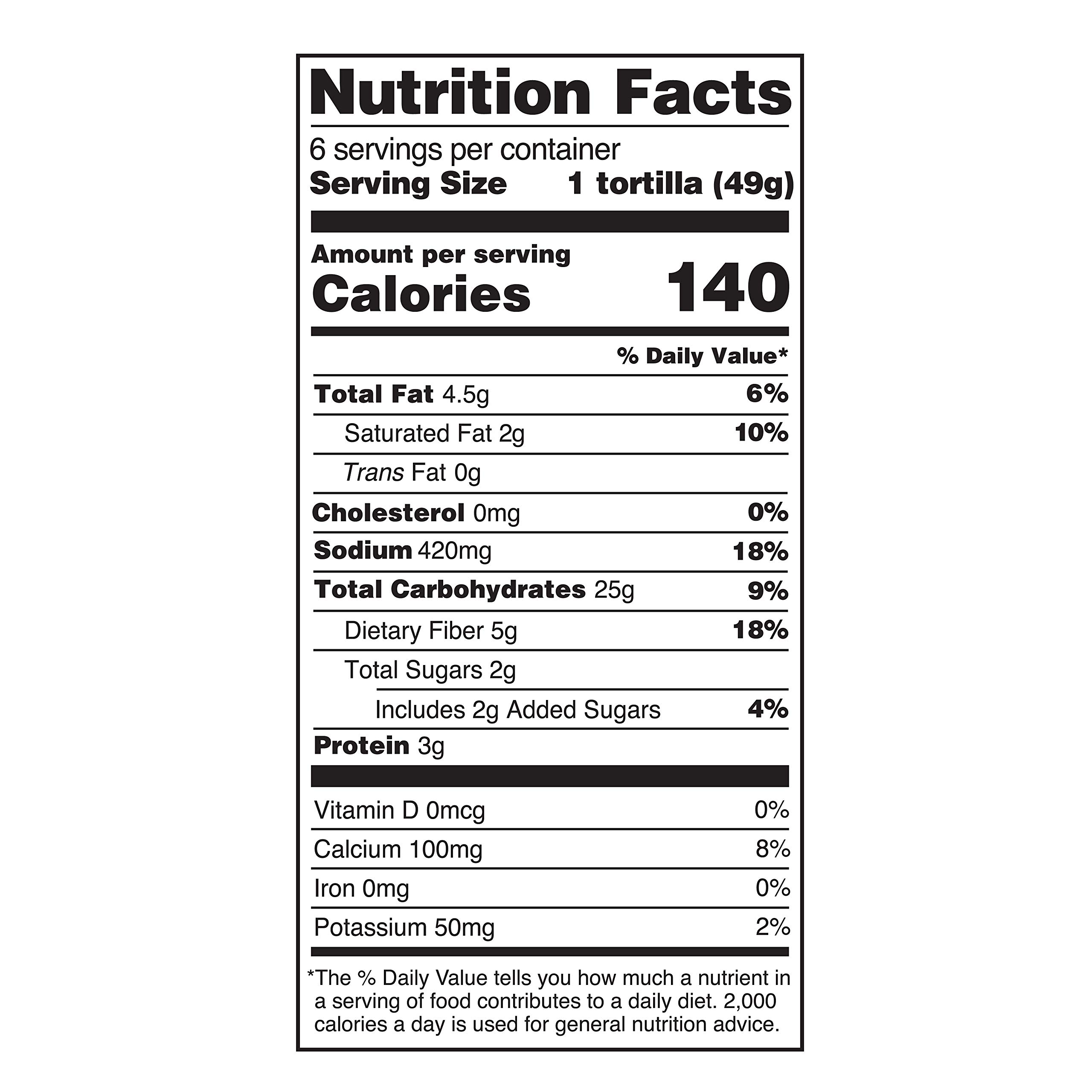 Mission, Gluten Free Soft Taco Tortillas 10.5 Ounce6ct