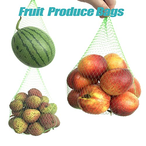 STAYWILD 100 PCS Onion Potato Garlic Storage Bag-20 Inch Seafood Boil Bags | Fruit Vegetables Reusable Mesh Produce Storage Bags | Mesh Cooking Boil Bags for Crab Clam Shellfish Crawfish