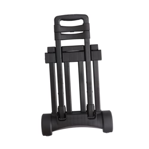 TEHAUX Cart Hand Trucks Foldable Trolley Travel Stroller Lug Trolley Quad Stroller Folding Trolley Luggage Trolley Iron Multifunction Transportation Equipment Shopping