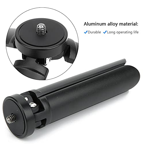 SALUTUY Desktop Tripod, Compact Easy to Store Action Camera Stand Portable for Cameras for Outdoor Shooting