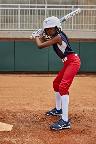 Mizuno Girls Youth Belted Low Rise Fastpitch Softball Pant, , Youth X-Large,Red