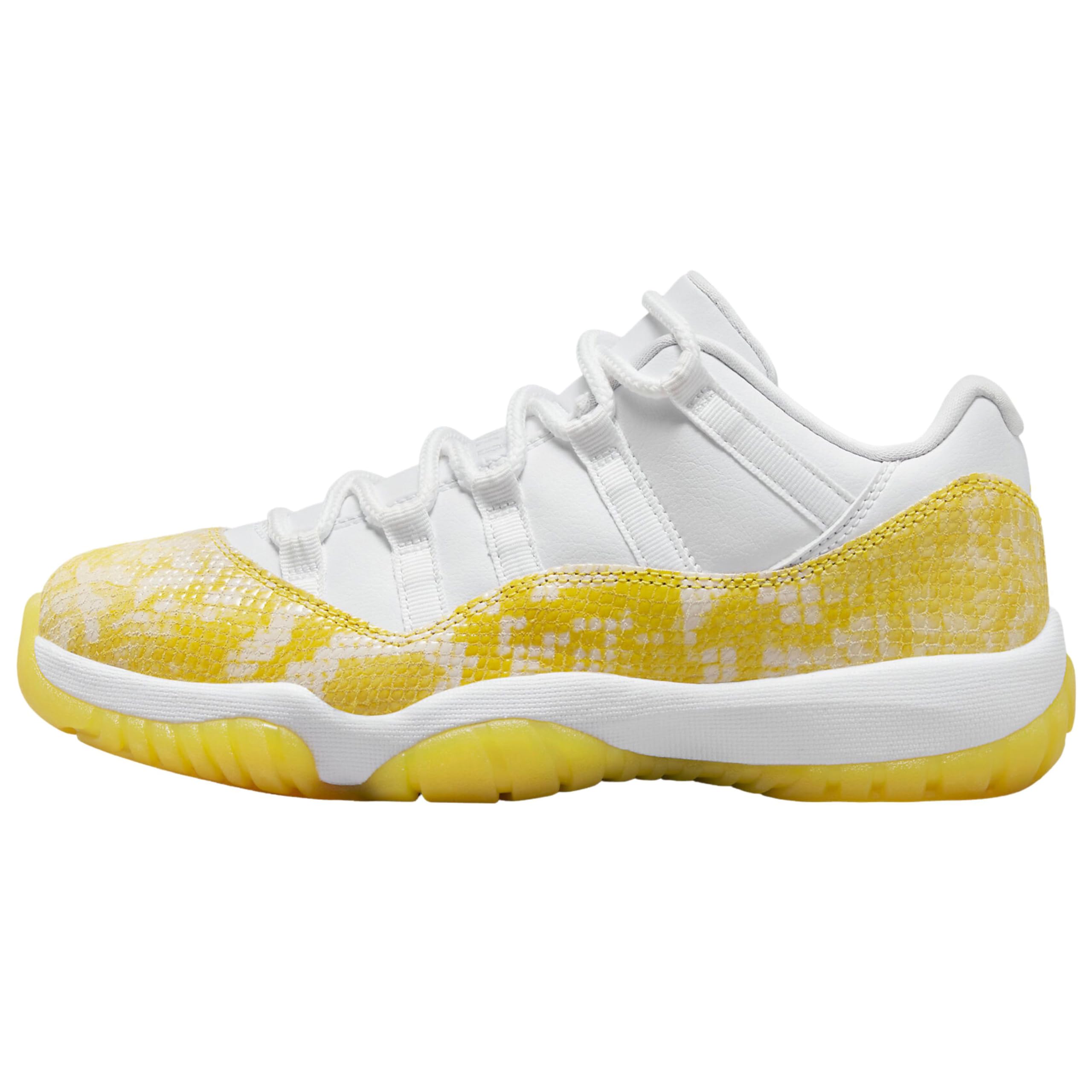 NIKE Air Jordan 11 Retro Low Women's Shoes Adult AH7860-107 (White/TOU), Size 5