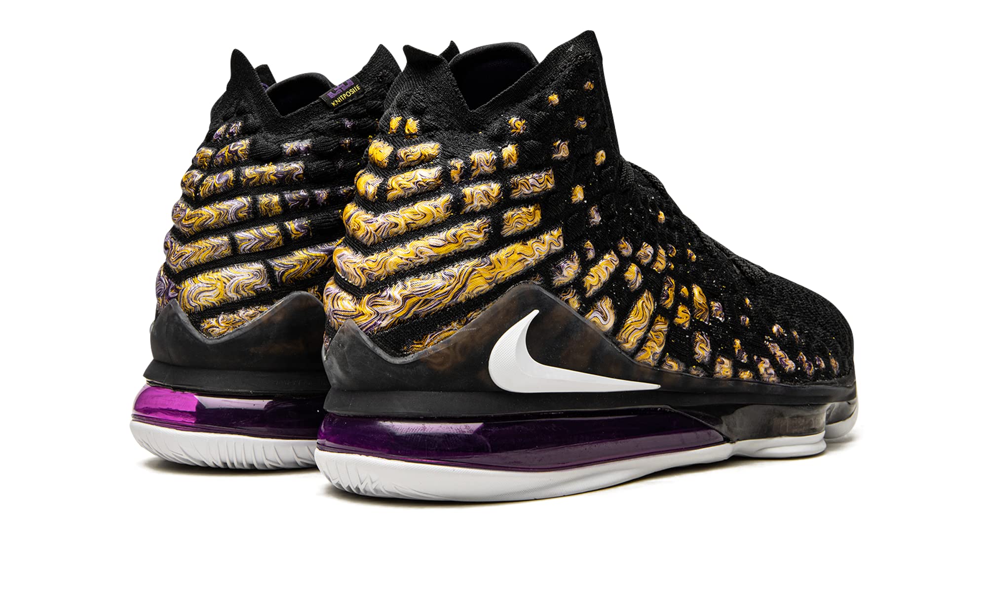 Nike Mens Lebron 17 BQ3177 004 Lakers - Size 10.5
