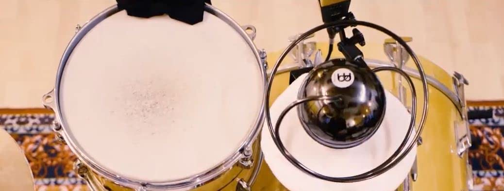 Meinl Percussion Bill Saragosa Percussion Sound Effects with Metal Beater-NOT Made in China-Black Nickel Finish, 2-Year Warranty (Galaxy)