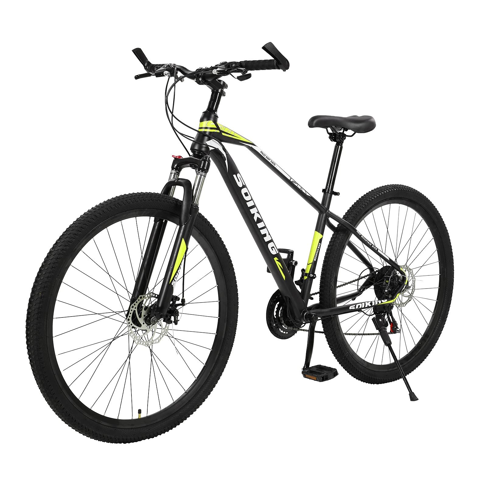 Vehpro 29 inch Hardtail Mountain Bike 21 Speeds, 29-inch BMX BicycleSuggested Rider Height 5'7" - 6'5"