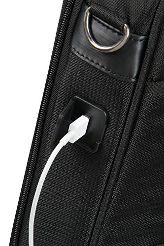 Samsonite Men's briefcases, Black (Black), Laptop Bag 15.6 Inch (41 cm-14 L)