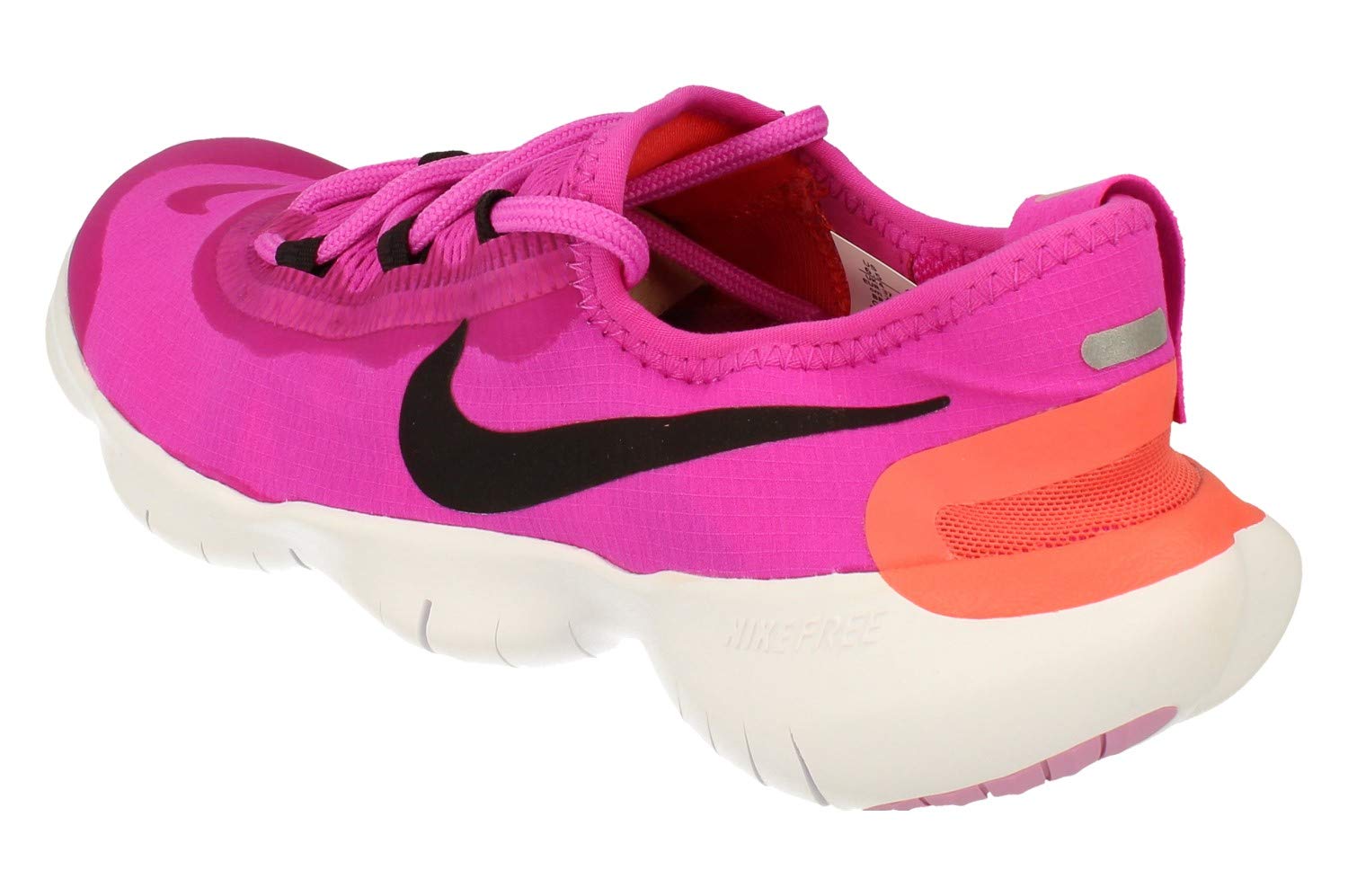 Nike Free RN 5.0 2020 Womens Running Trainers CJ0270 Sneakers Shoes (UK 5.5 US 8 EU 39, fire Pink Black Magic Ember 601)