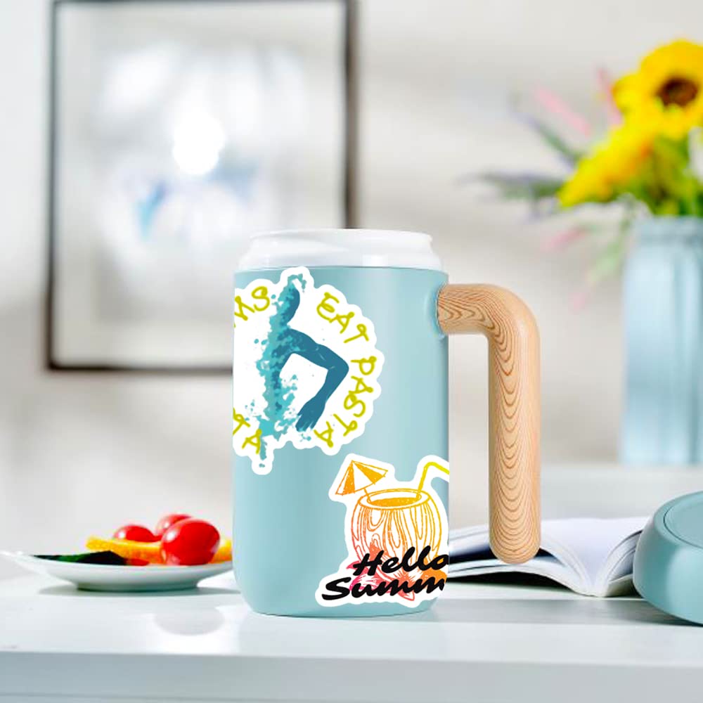 TUNGFU Weight Loss Stickers, Gym Stickers,Running Stickers for Water Bottles,Laptop, Notebook, Suitcase, Skateboard, Guitar