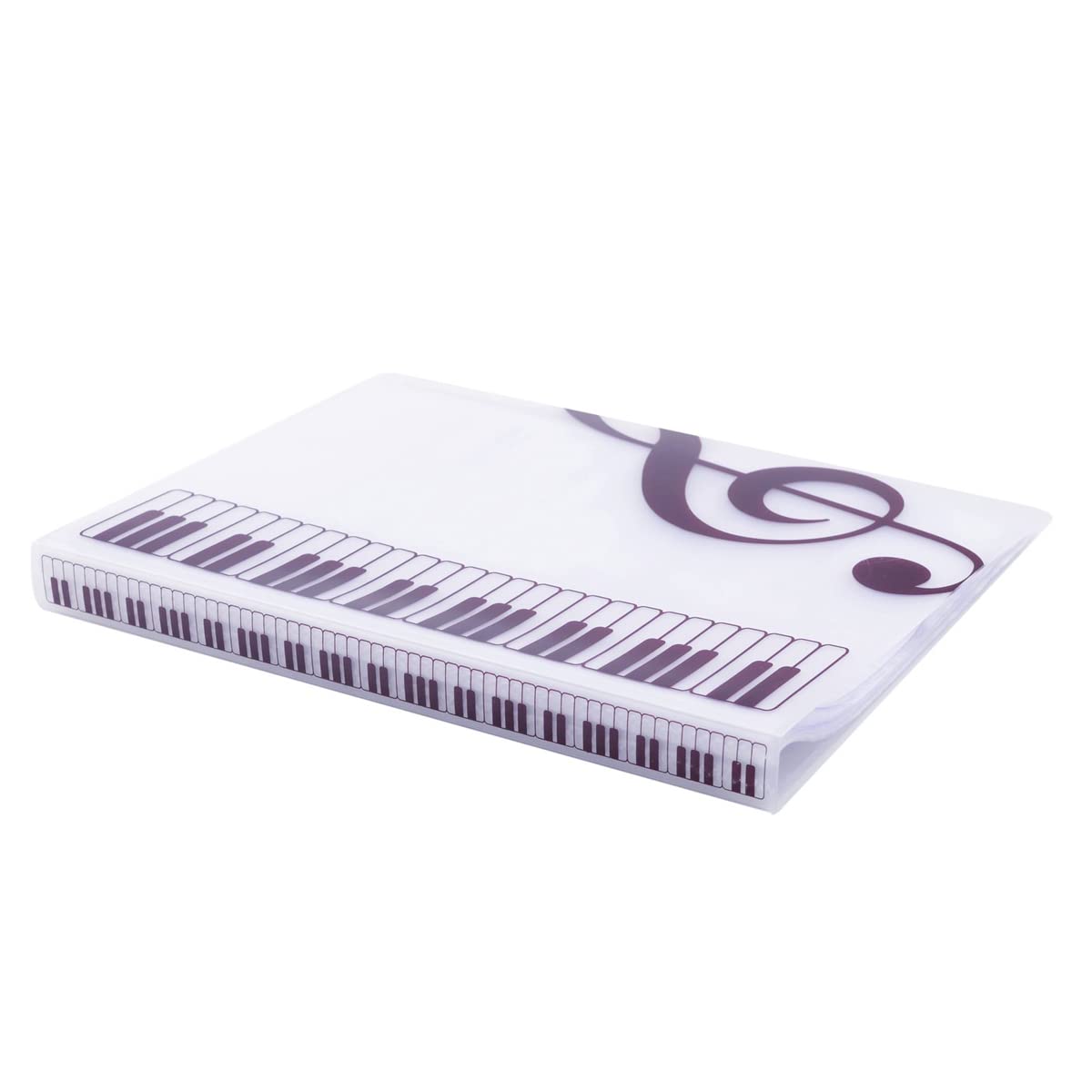 Music Folder Piano Score Folder Music Folder Storage Holder A4 Size Folder,40 Pockets Chorus Dedicated Sheet Music Folder