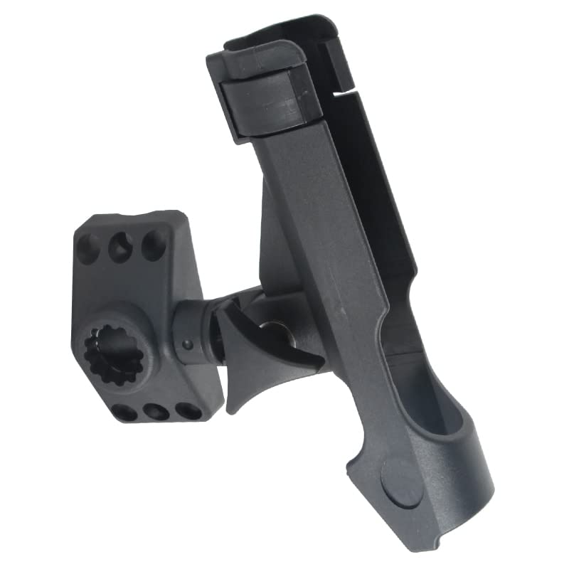 Trjgtas Dinghy raft Fishing Tool Rod Holder Device Pole,PVC sup Board Kayak Fixer fix Pole Mount Angle A09016 Inflatable Boat Accessory (Color : Base only)