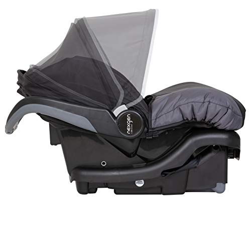 NexGen Ally 35 Infant Car Seat W/Comfy Cover, Castle Black