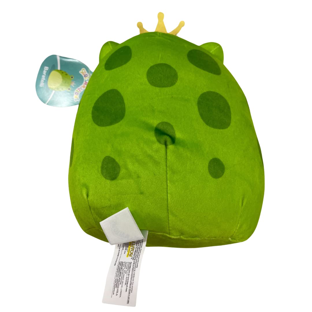 Squishmallow Official Kellytoy Plush 8 Inch Squishy Soft Plush Toy Animals (Baratelli Green Frog)