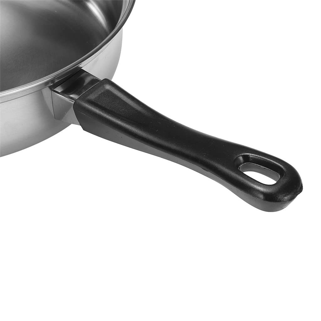 MBBJM Stainless Steel Cookware Set Handle 12PCS/Set Dishwasher Safe Pots Non Stick Frying Pan Induction Cooker with Lids
