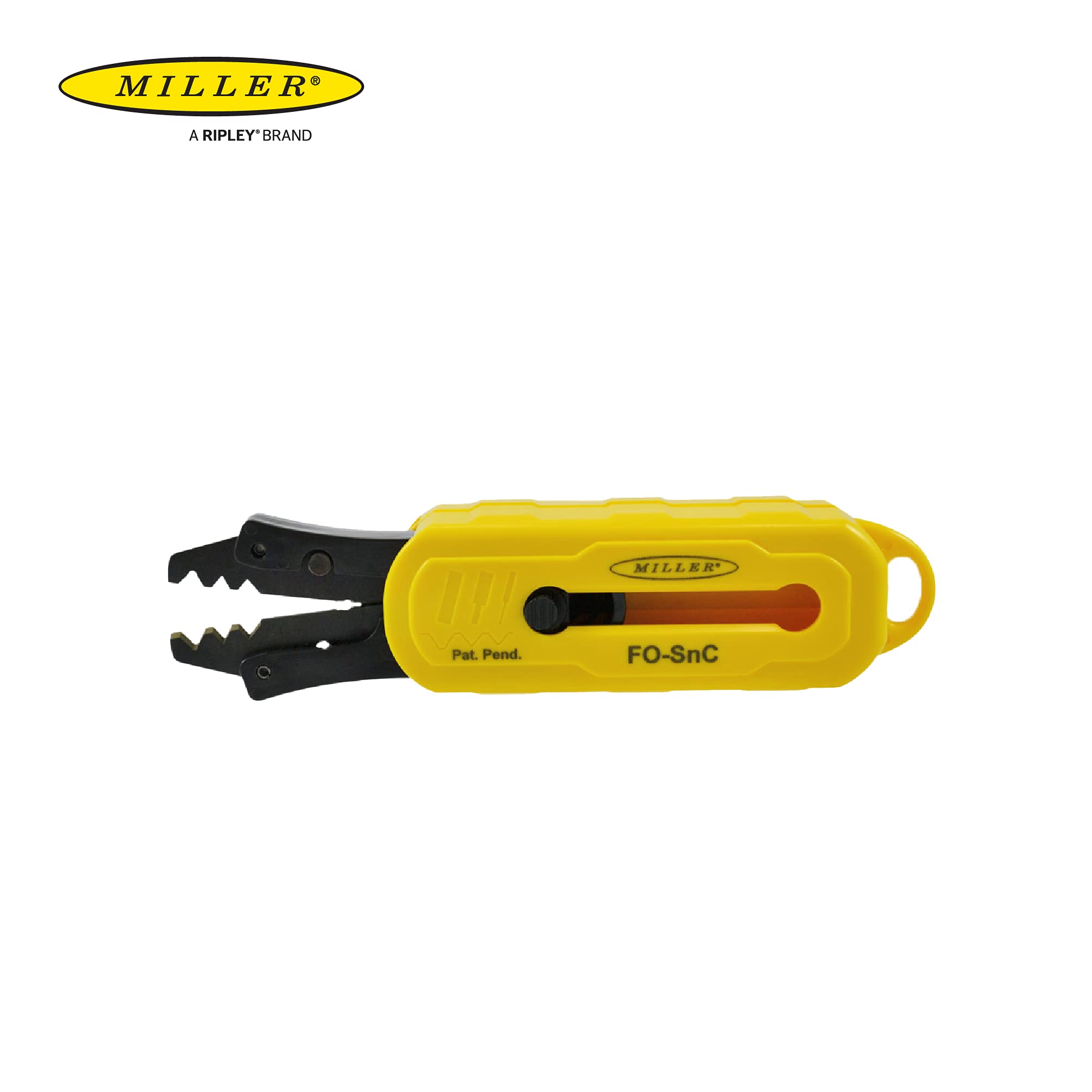 Miller FO-SNC Strip and Cut Fiber Optic Cutting and Stripping Tool, Easily Portable Tool for Professional Technicians, Electricians, and Installers, 3 Ounces