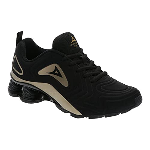 Pirma Women's Black Tennis Shoes