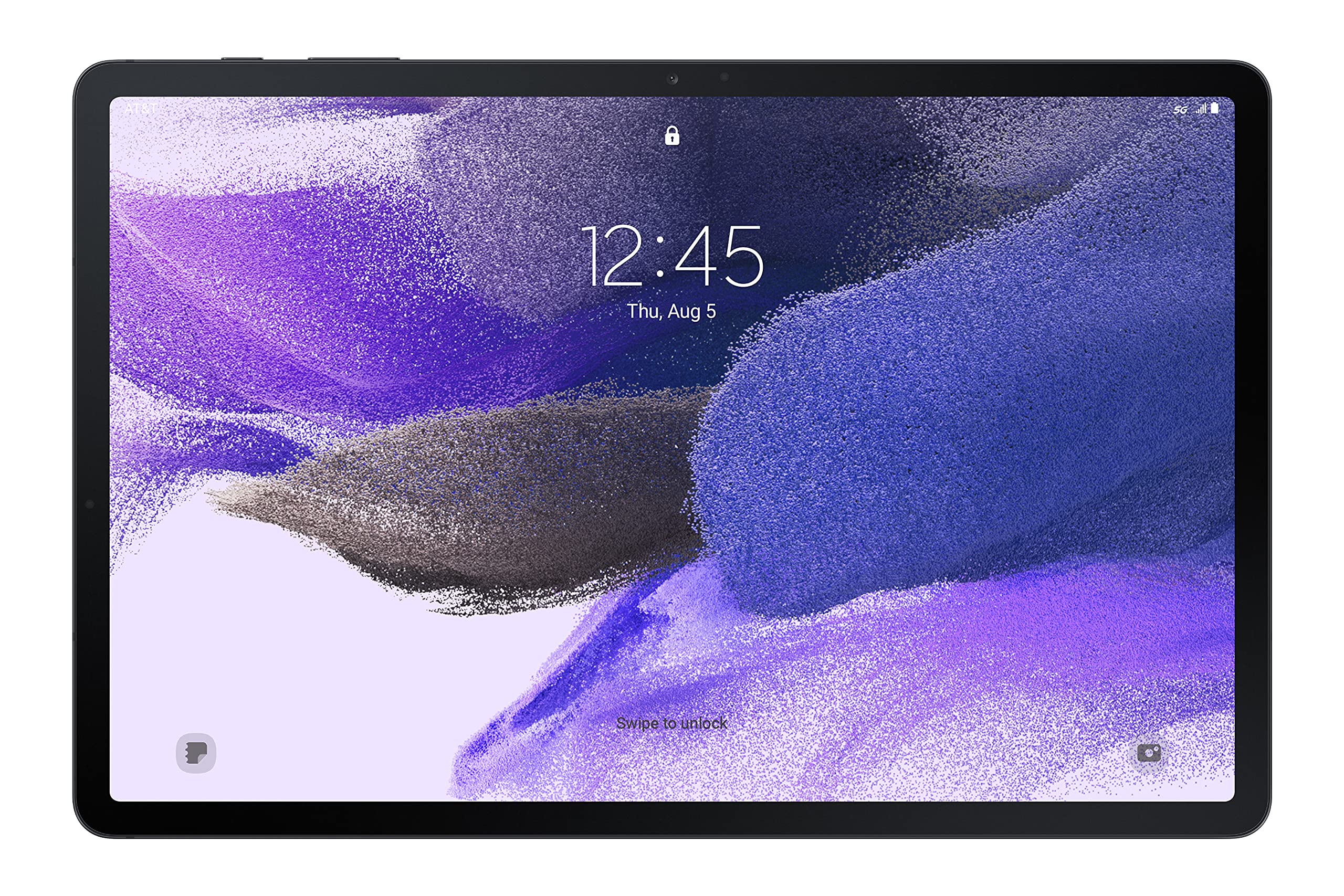 SAMSUNG Galaxy Tab S7 FE 2021 Android Tablet 12.4” Screen WiFi 64GB S Pen Included Long-Lasting Battery Powerful Performance, Mystic Black (Renewed)