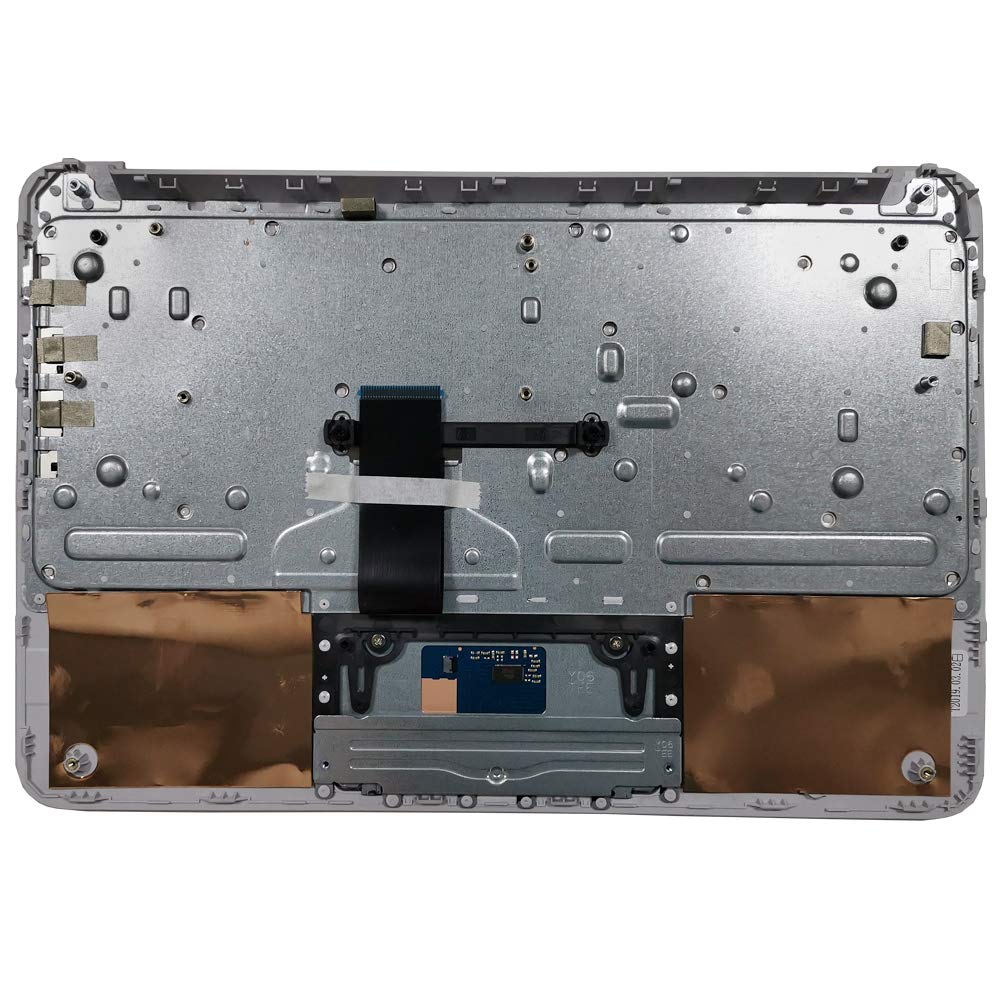 New Replacement Laptop Keyboard Compatible with HP Chromebook 11 G4 11 G3 Series Palmrest Keyboard & Touchpad Assembly 788639-001 (NOT for HP 11 G4 EE)