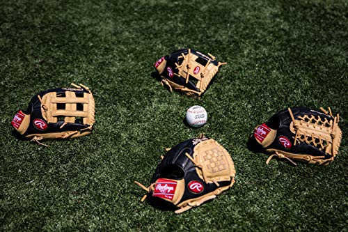 Rawlings Prodigy Series Baseball Glove, Basket Web, 11 inch, Right Hand Throw, Brown