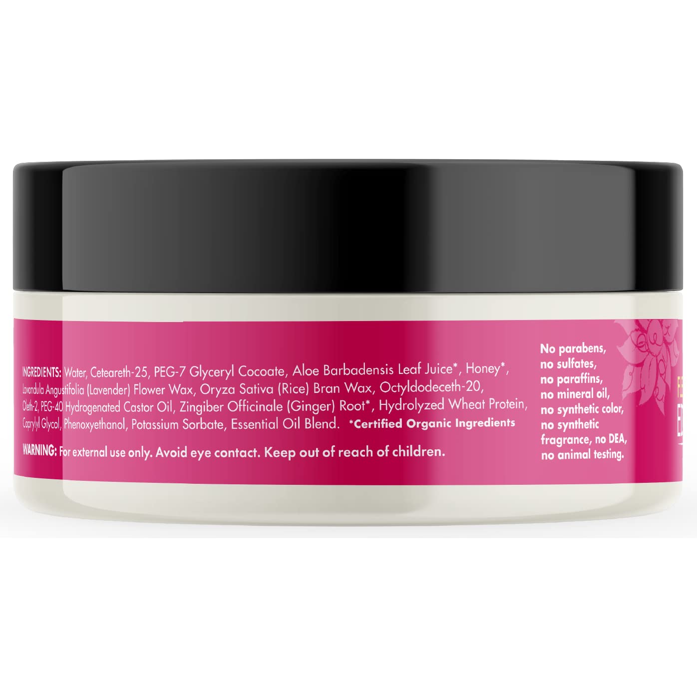 Mielle Flexible Hold Edge Gel With Certified Organic Honey & Ginger (Pack of 2)