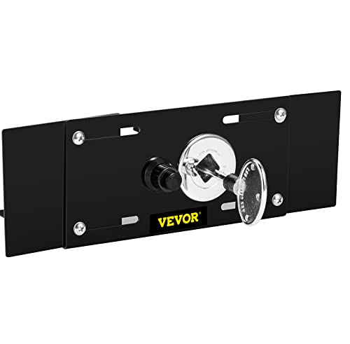 VEVOR Fire Pit Gas Burner Spark Ignition Kit, 300K BTU Fire Pit Ignition System, Stainless Steel Fire Pit Igniter, with 1/2'' Key Valve with Key and Leads & Ground Wire Black Retractable