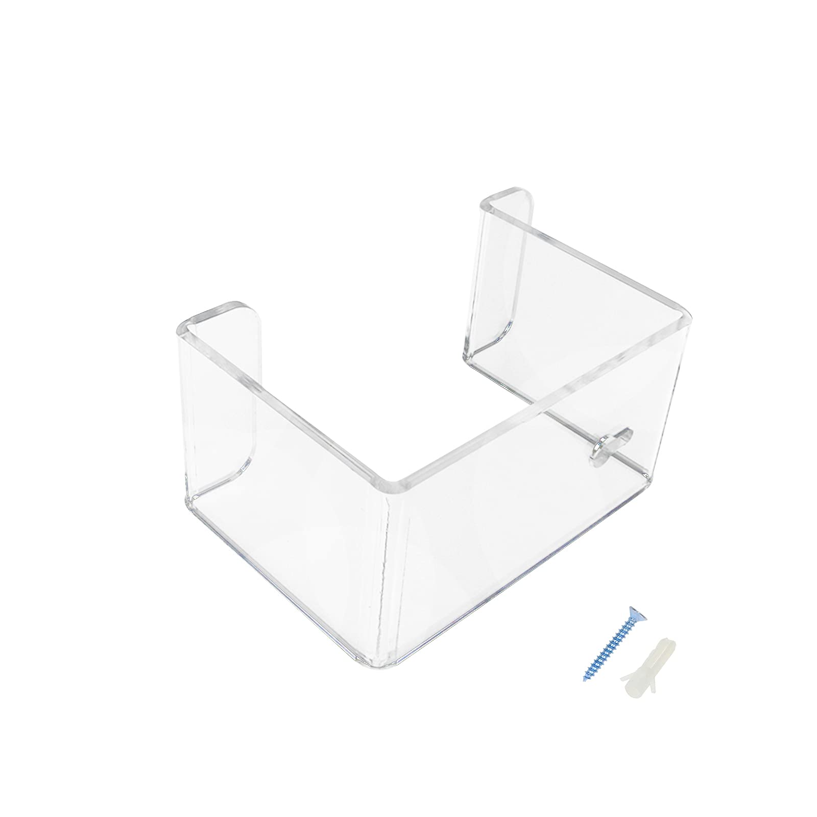 Savagrow 2pcs Game Controller Wall Mount Holder Clear Gamepad Holder with Mounting Screw