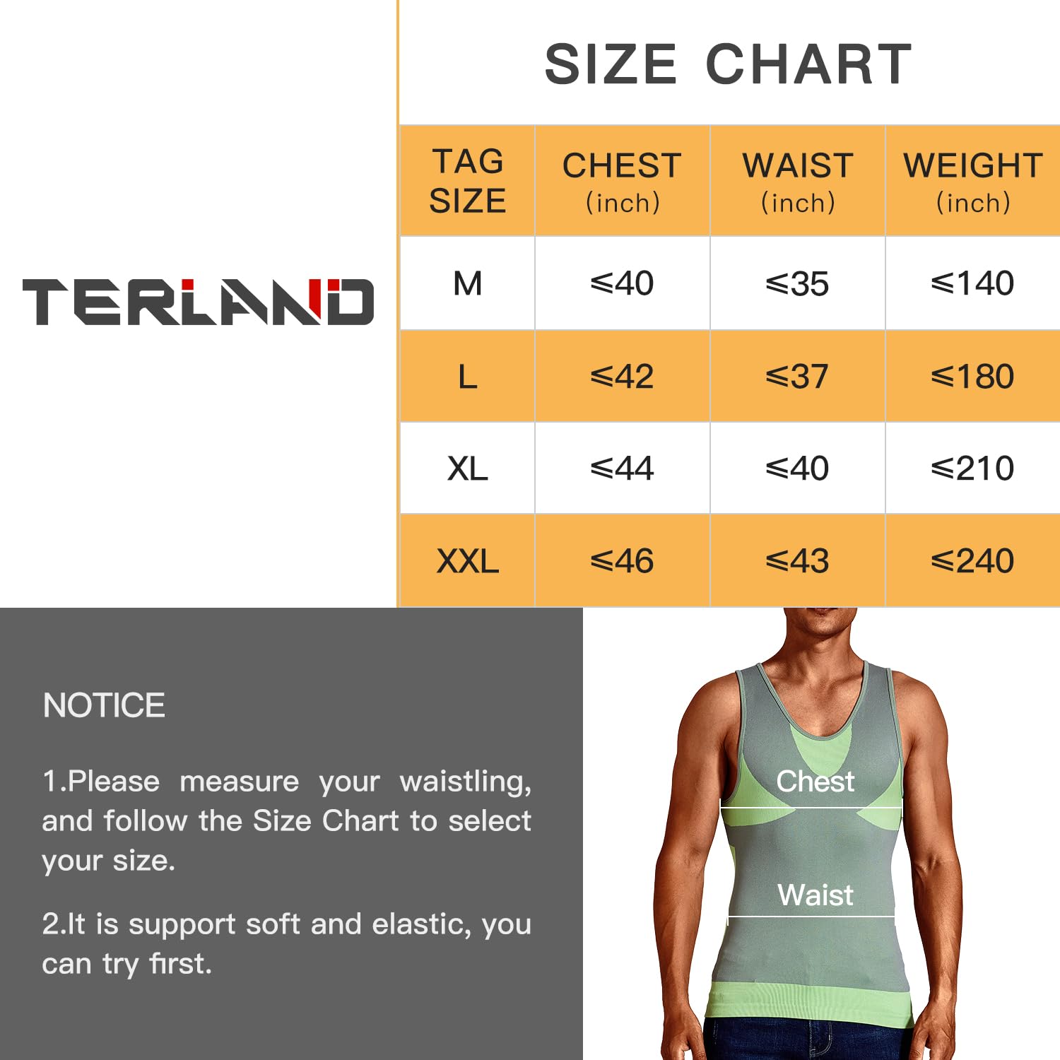 Terland Mens Running Vest Compression Shirt Sleeveless Sport Workout Vest Quick Dry Athletic Gym Muscle Tank Top Blue