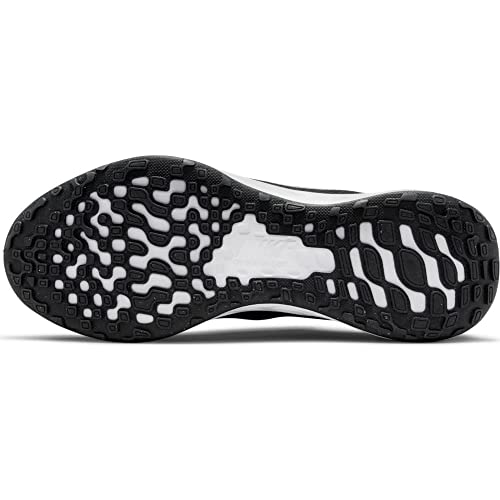 Nike Women's Sneaker Running Shoes, Black White Dk Smoke Grey Cool Grey, 6.5