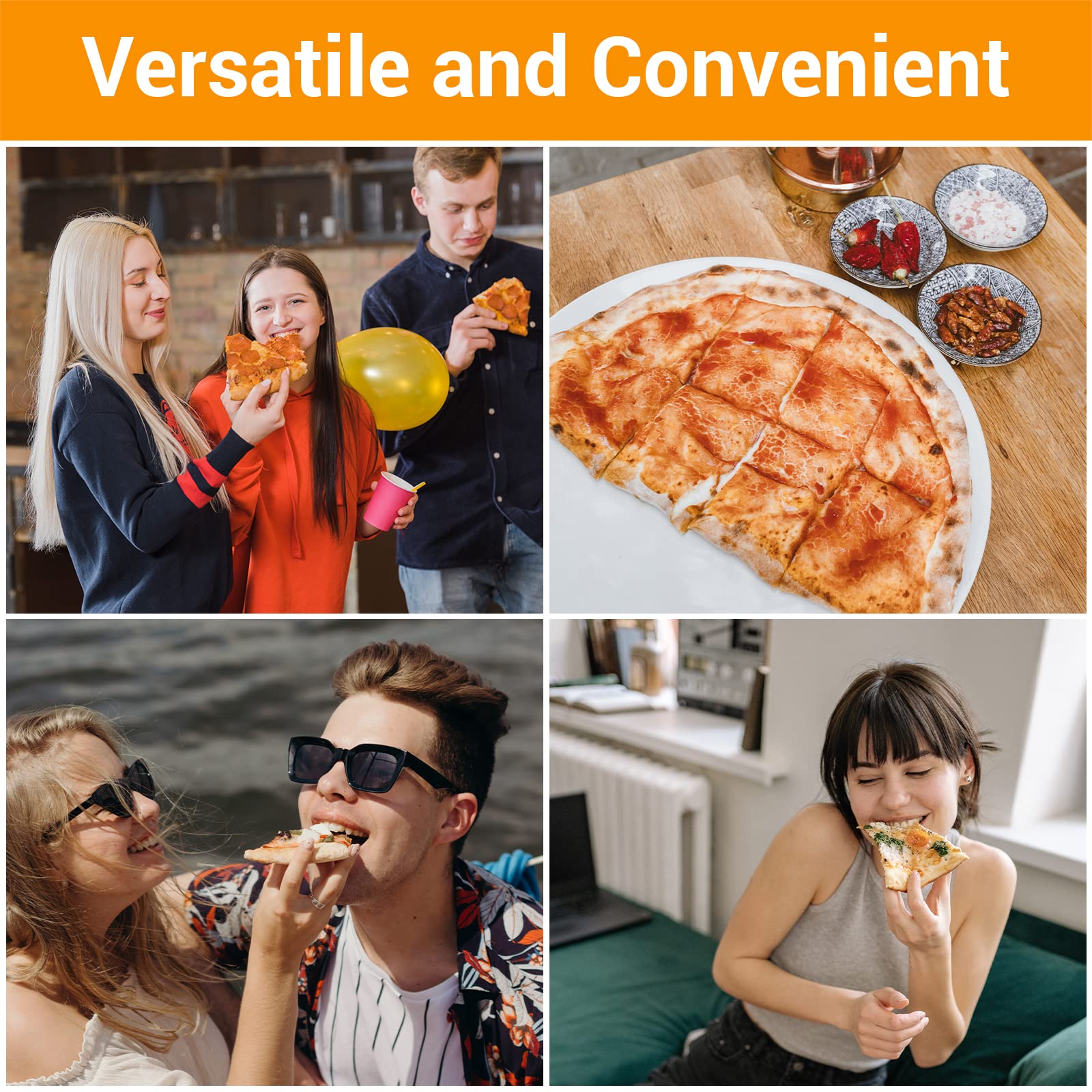 Suice Nonstick Pizza Pan with Holes 10 Inch, Aluminum Alloy Pizza Pan for Oven Round Pizza Tray, 1Pc Pizza Baking Sheet for Baking Crispy Pizzas, Durable Perforated Pizza Bakeware for Oven Use -Silver