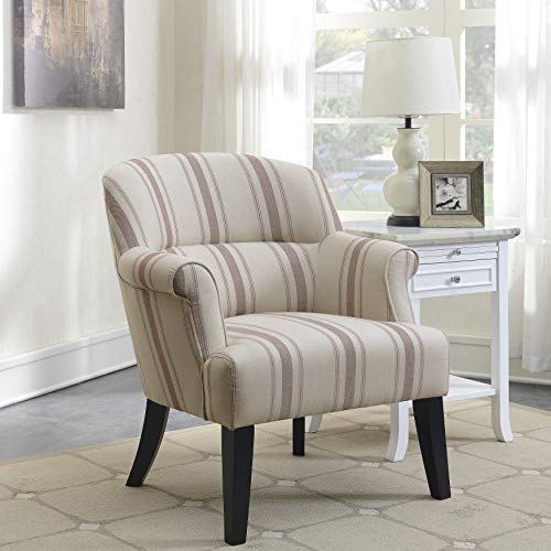 Right2Home Upholstered Cambridge Brick Arm Chair, Multi