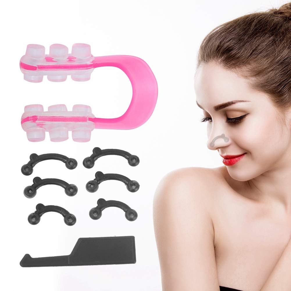 Nose Shaper Clip, Pain Silicone Nose Up Lifting Shaper Nose Clip for Lifting Straightening Corrector Device