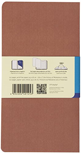 Moleskine Chapters Journal, Soft Cover, Slim Medium (3.75" x 7") Dotted, Old Rose