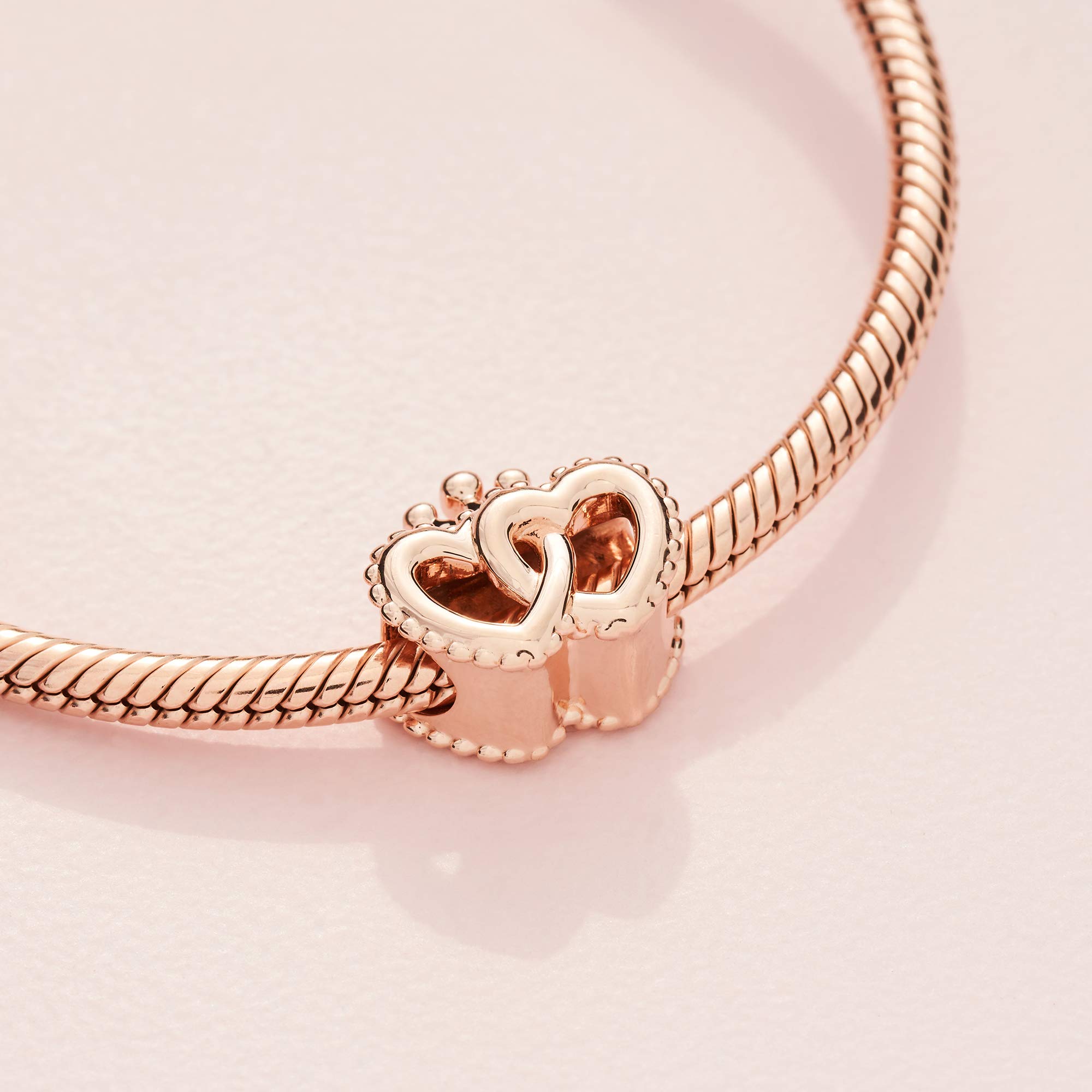 Pandora Jewelry United Regal Hearts Rose Charm