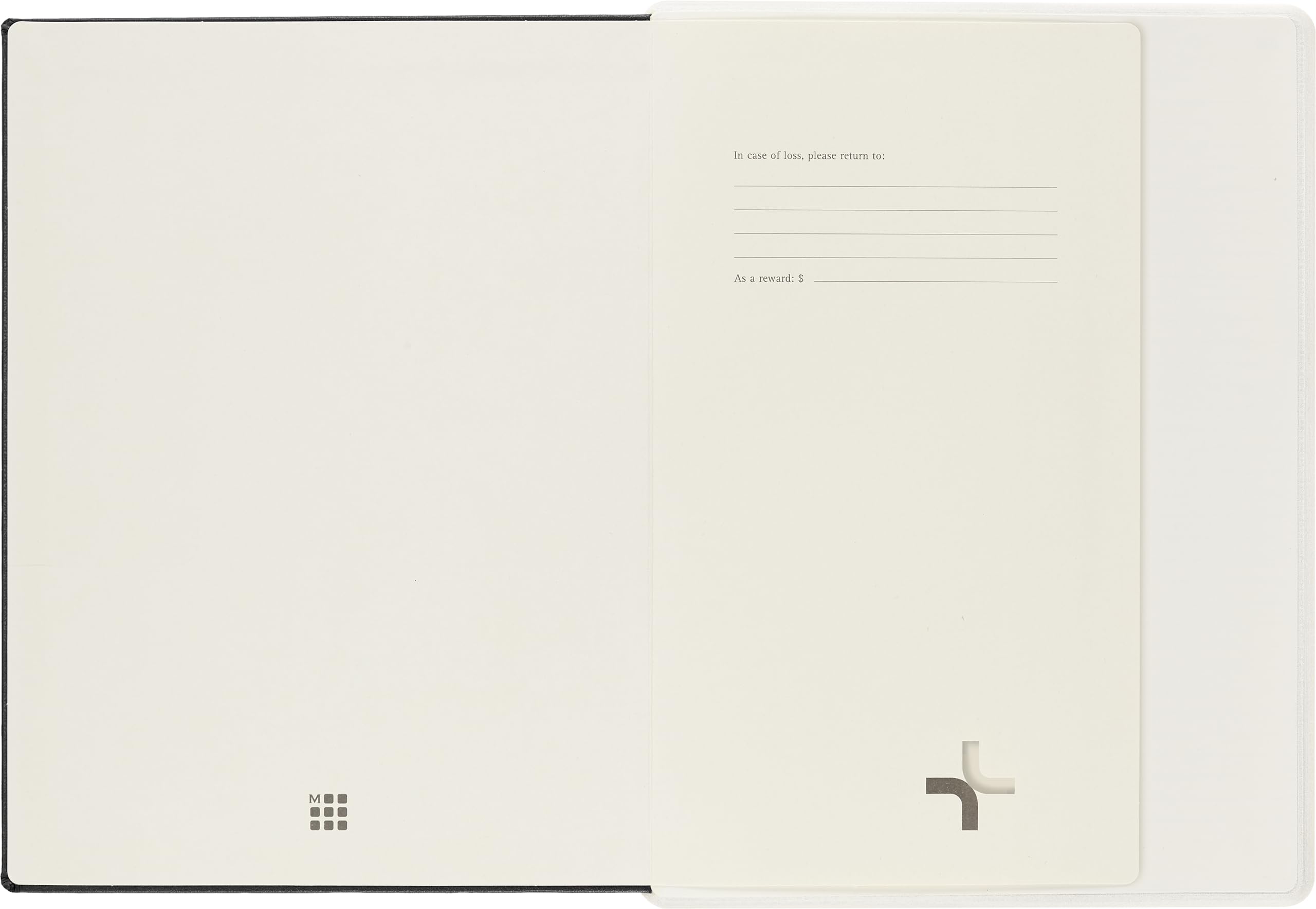 Moleskine Paper Tablet Hard Cover Smart Notebook, Plain/Blank, XL (7.5" x 9.75") Black, Compatible w/ Moleskine Pen+ Ellipse (Sold Separately) & App, Digitize & Organize, 176 Pages