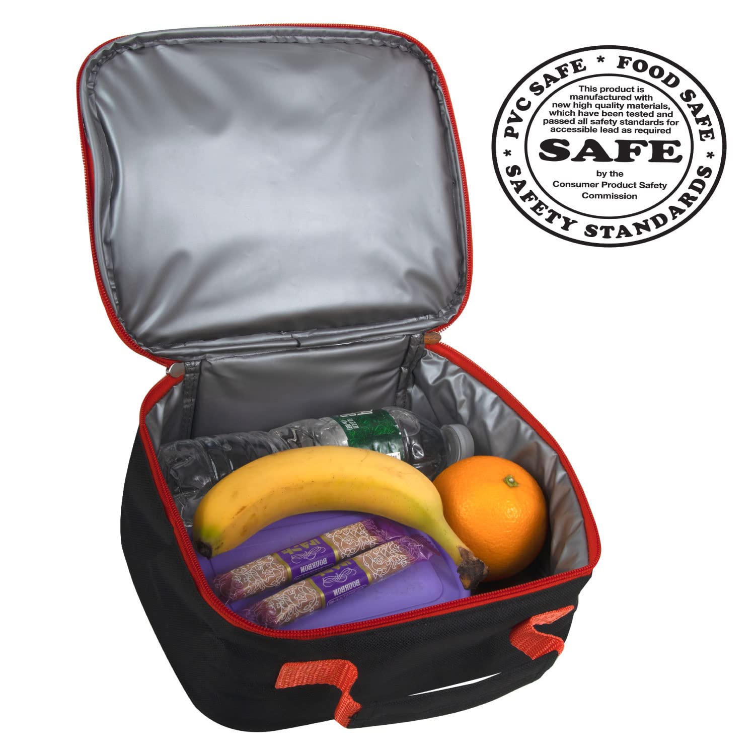 Truck Backpack with Lunchbox for Boys, Child's Backpack and Lunch Bag Set