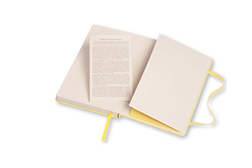 Moleskine Classic Notebook, Pocket, Ruled, Citron Yellow, Hard Cover (8051272893595)