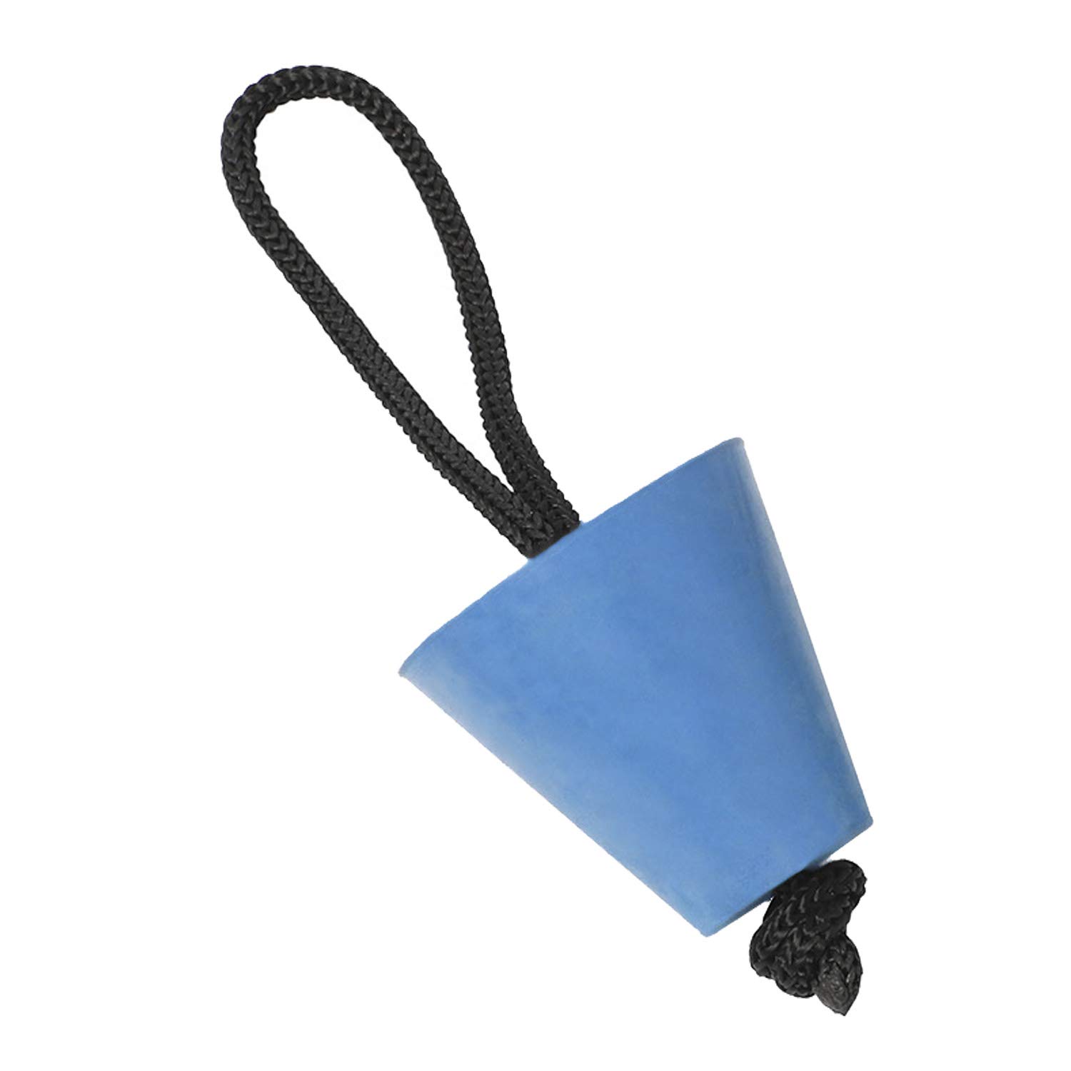 NovelBee 8 Piece of Universal Kayak Scupper Plug with Lanyard Fits 3/4" to 1.5" scuppers or scupper Holes (8-Pack,Light Blue)