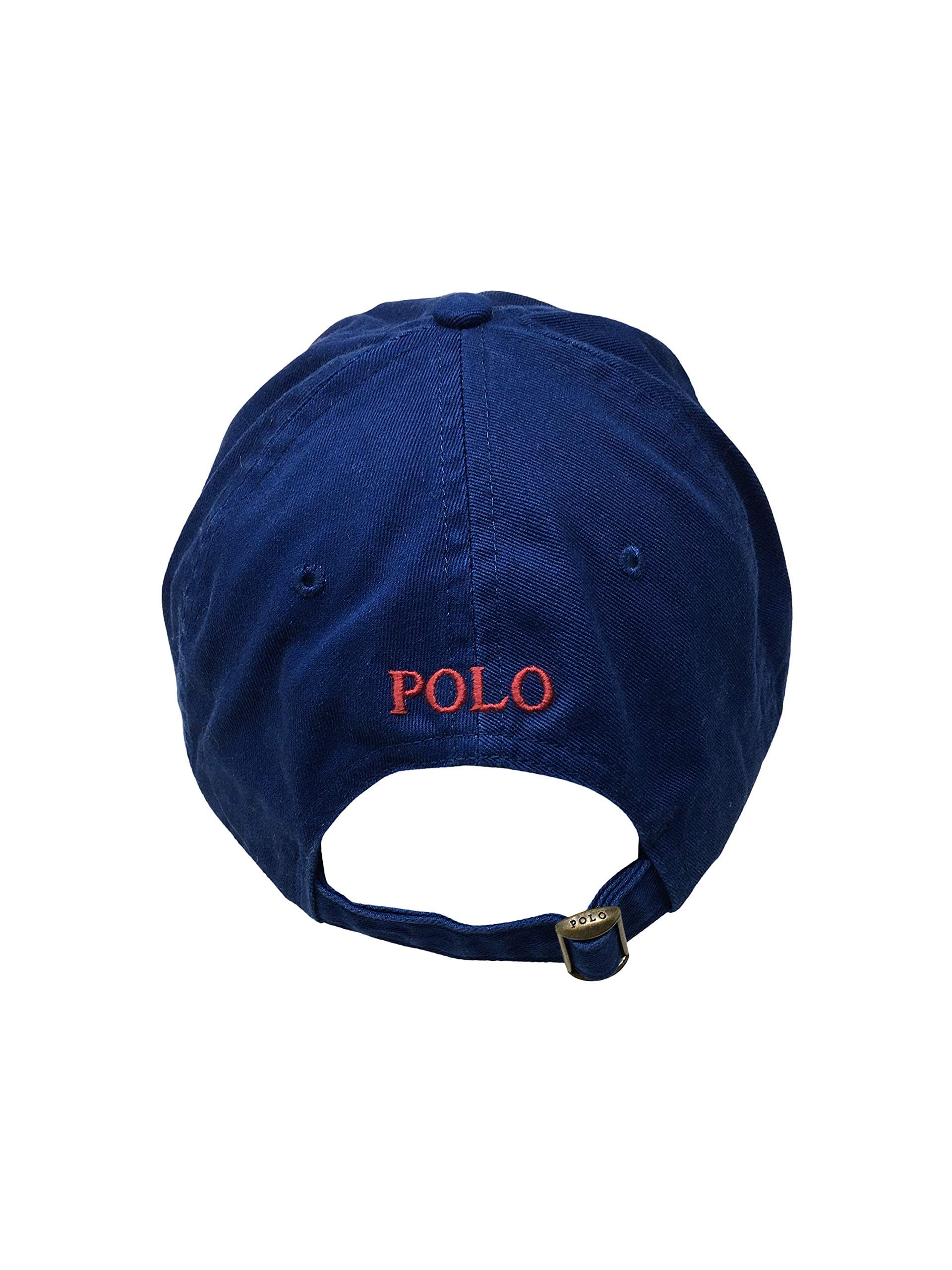 Polo Ralph Lauren Hat, Cap Strapback Classics 710673213053 Navy Blue (One Size)