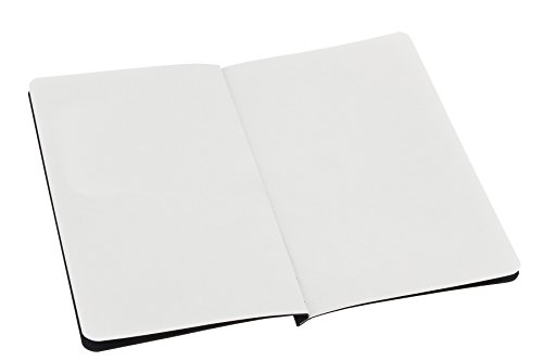 Moleskine Journey Ornament Note Card with Envelope, (3.5" x 5.5") Plain/Blank, Indigo Blue/Snowy Bicycle
