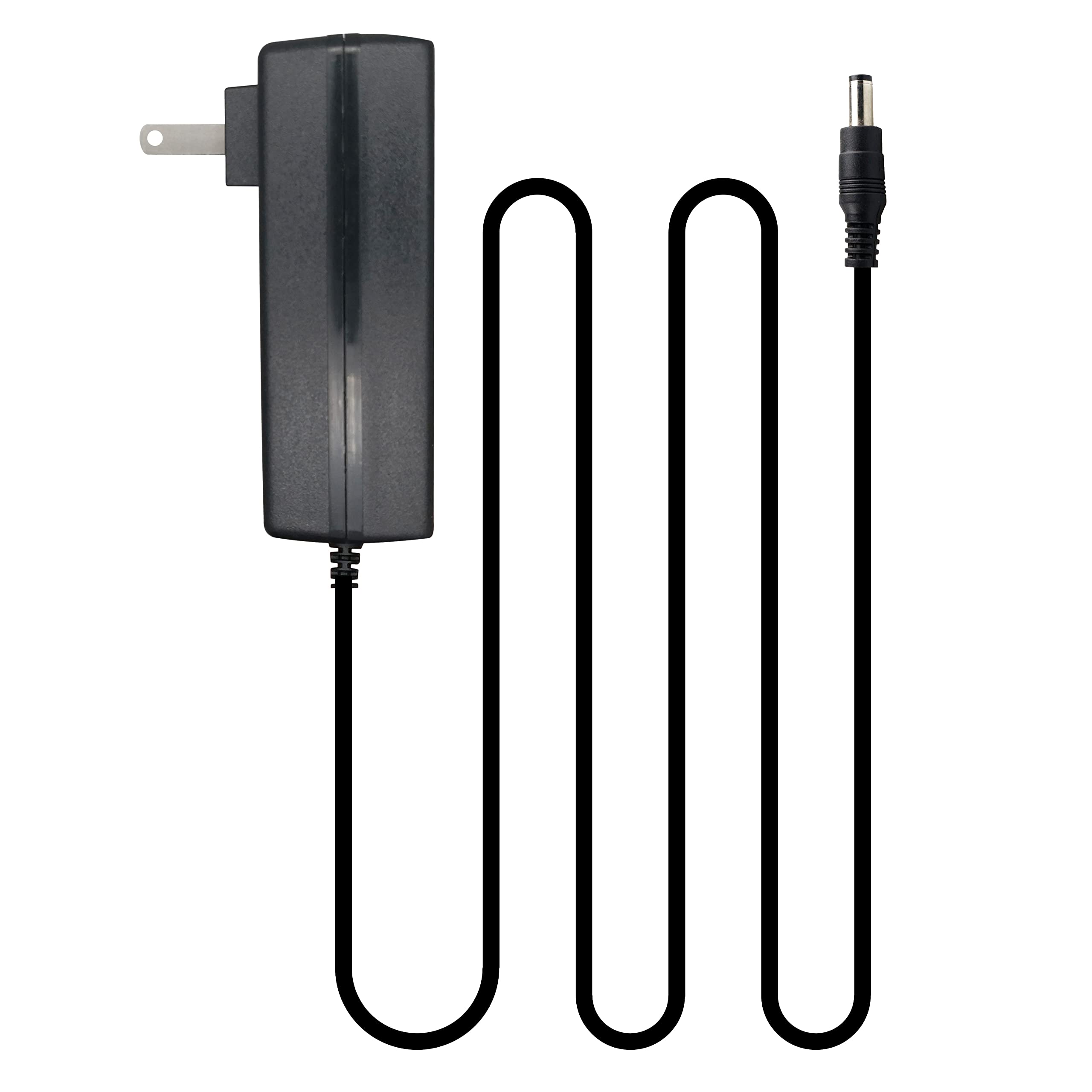 Zingpaw AC to DC 15V 2A Wall Charger Adapter Power Supplier for Electric Massage Headlights Toy Cars Household Electronics with 5.5mm x 2.5mm Tip & 8 Replaceable Tips