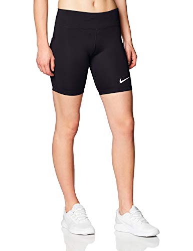 Nike Womens Fast Running Shorts Black/Reflective SILV XS
