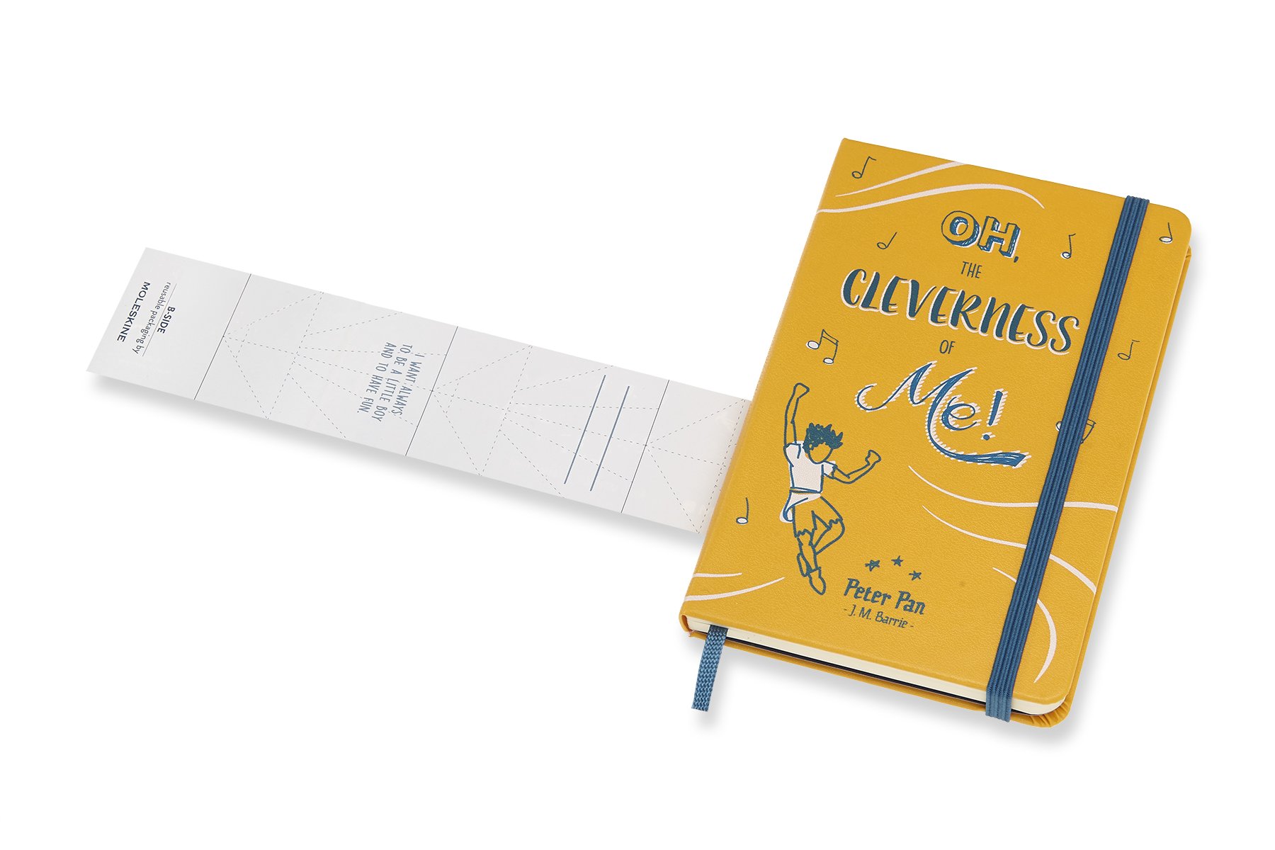 Moleskine Limited Edition Peter Pan Notebook Pocket Ruled Orange Yellow (8055002855471)
