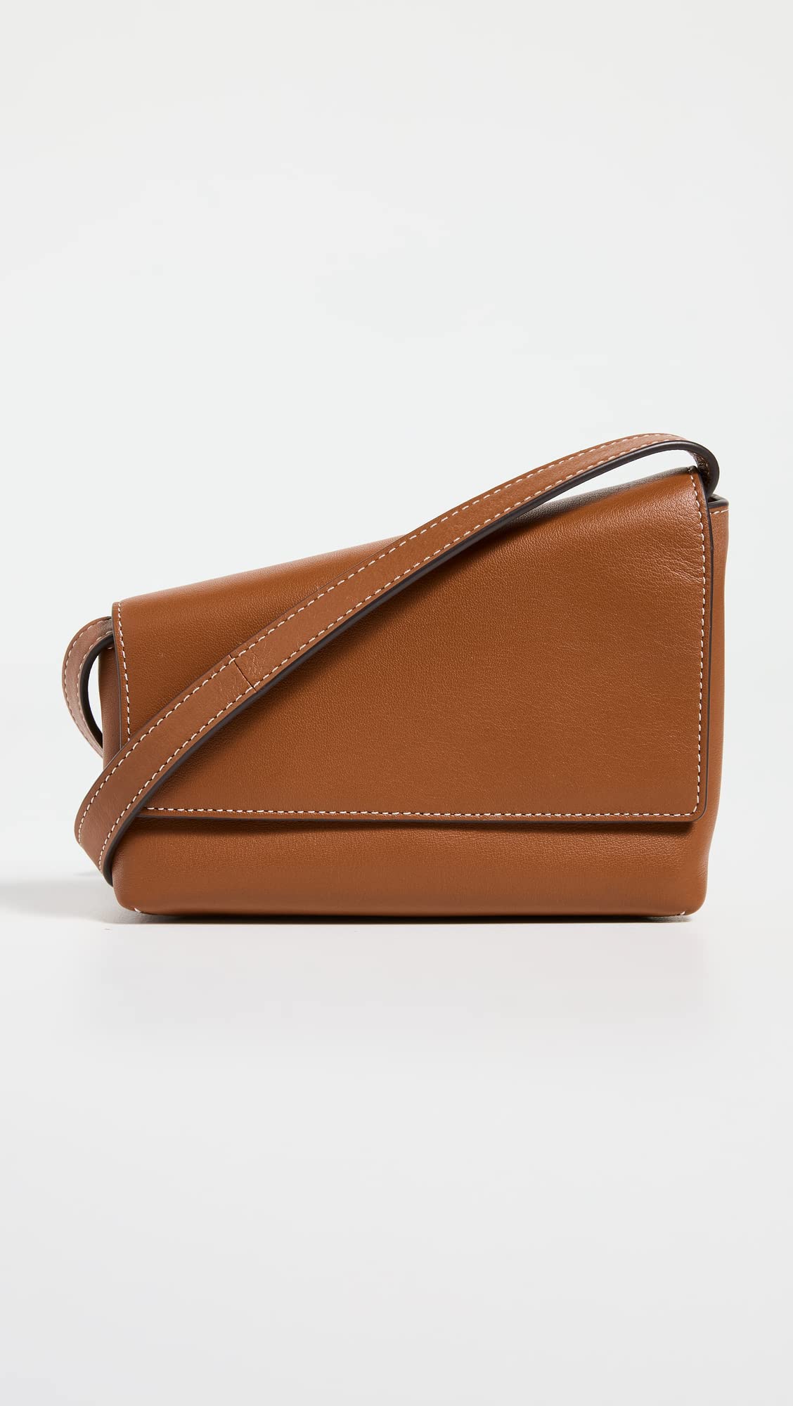 STAUD Women's Acute Crossbody Bag, Tan, One Size