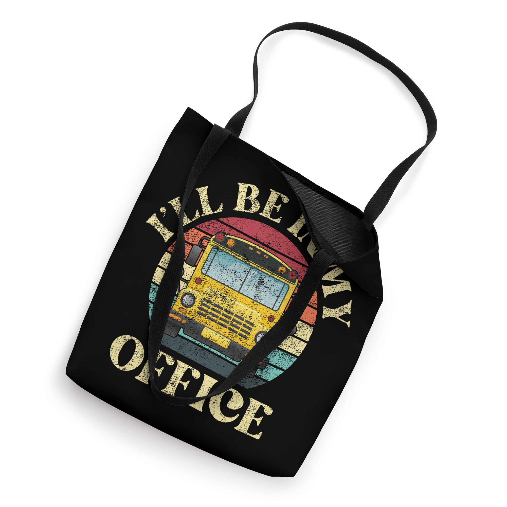 School Bus Driver Retro Vintage Tote Bag