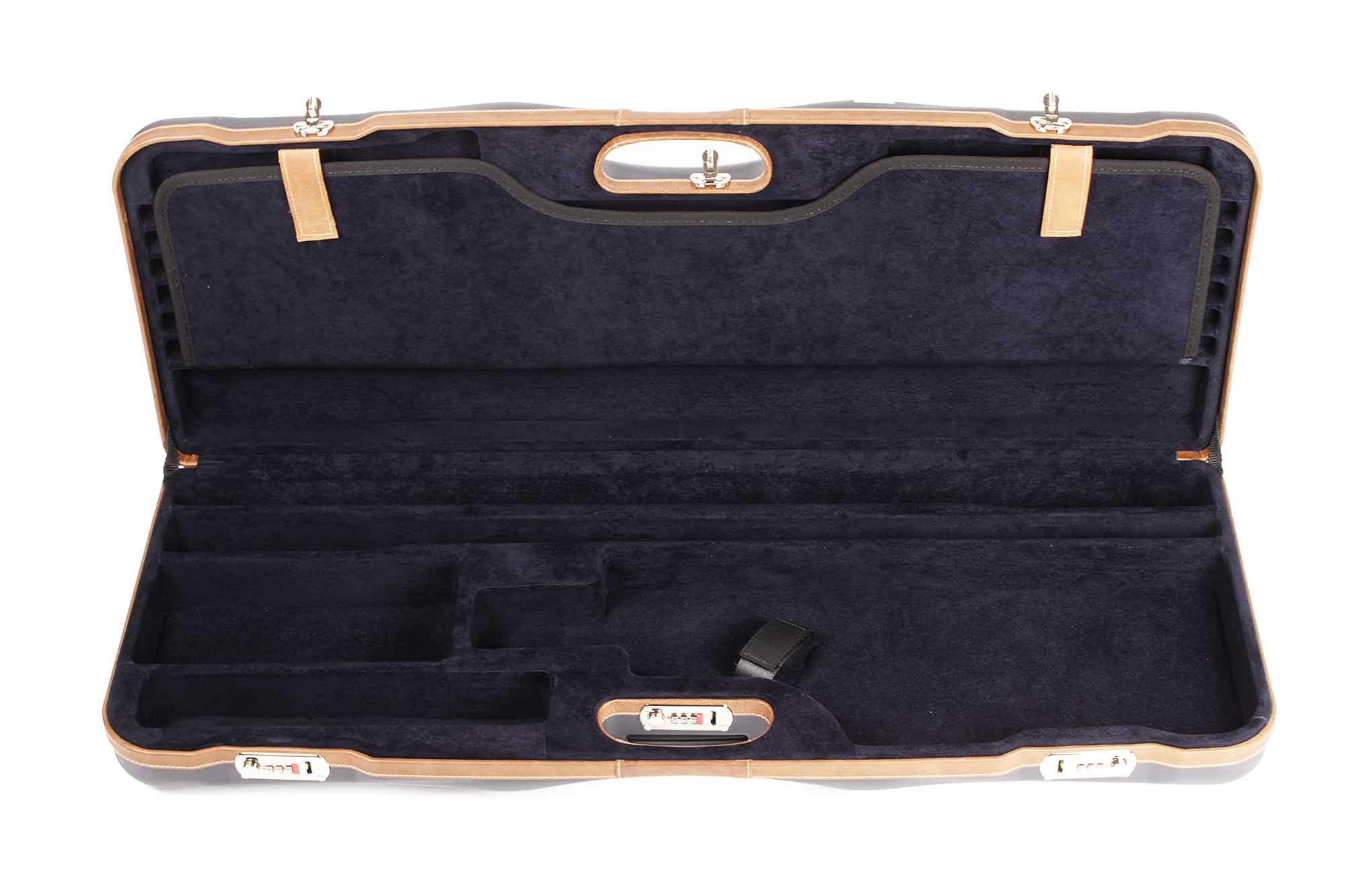 Negrini OU Deluxe High Rib Skeet 2 Barrel Shotgun Case + Tube Set β 1652LX-TUBE/5212