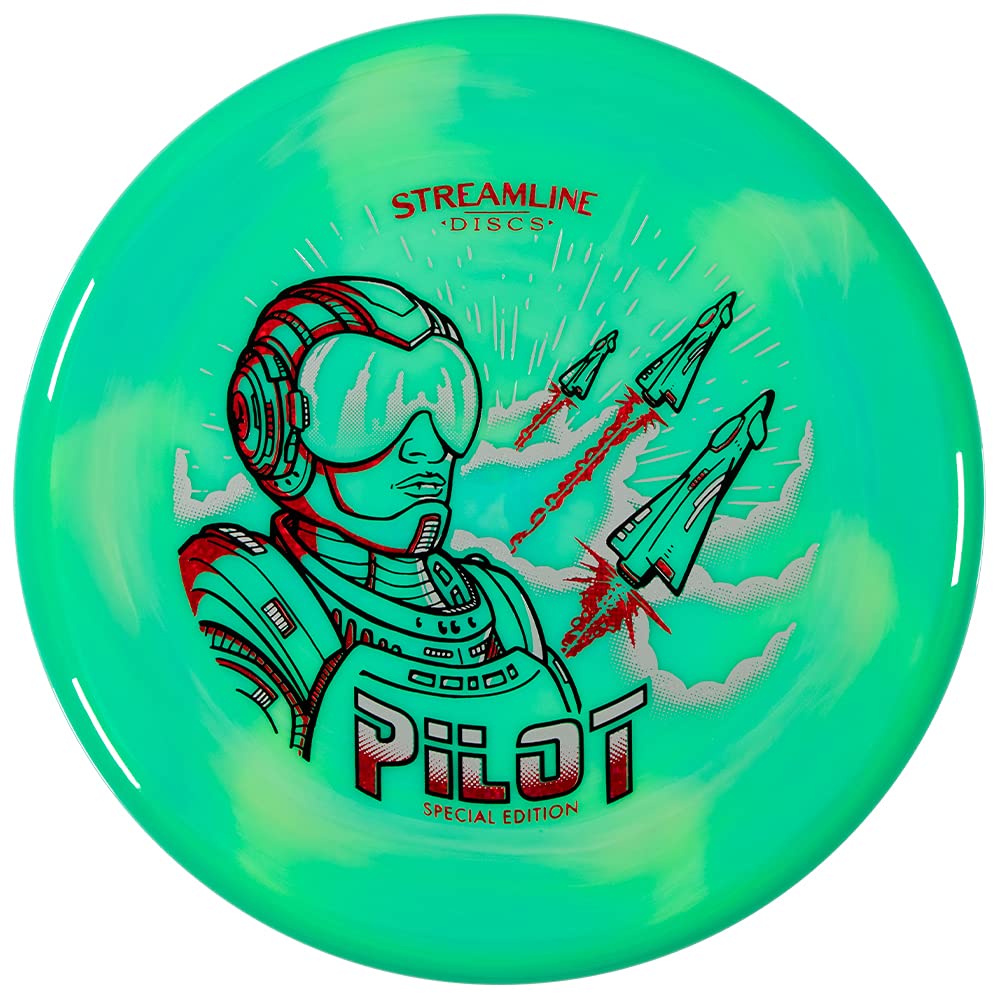 Streamline Discs Special Edition Neutron Pilot Putter Golf Disc [Colors May Vary] - 170-175g